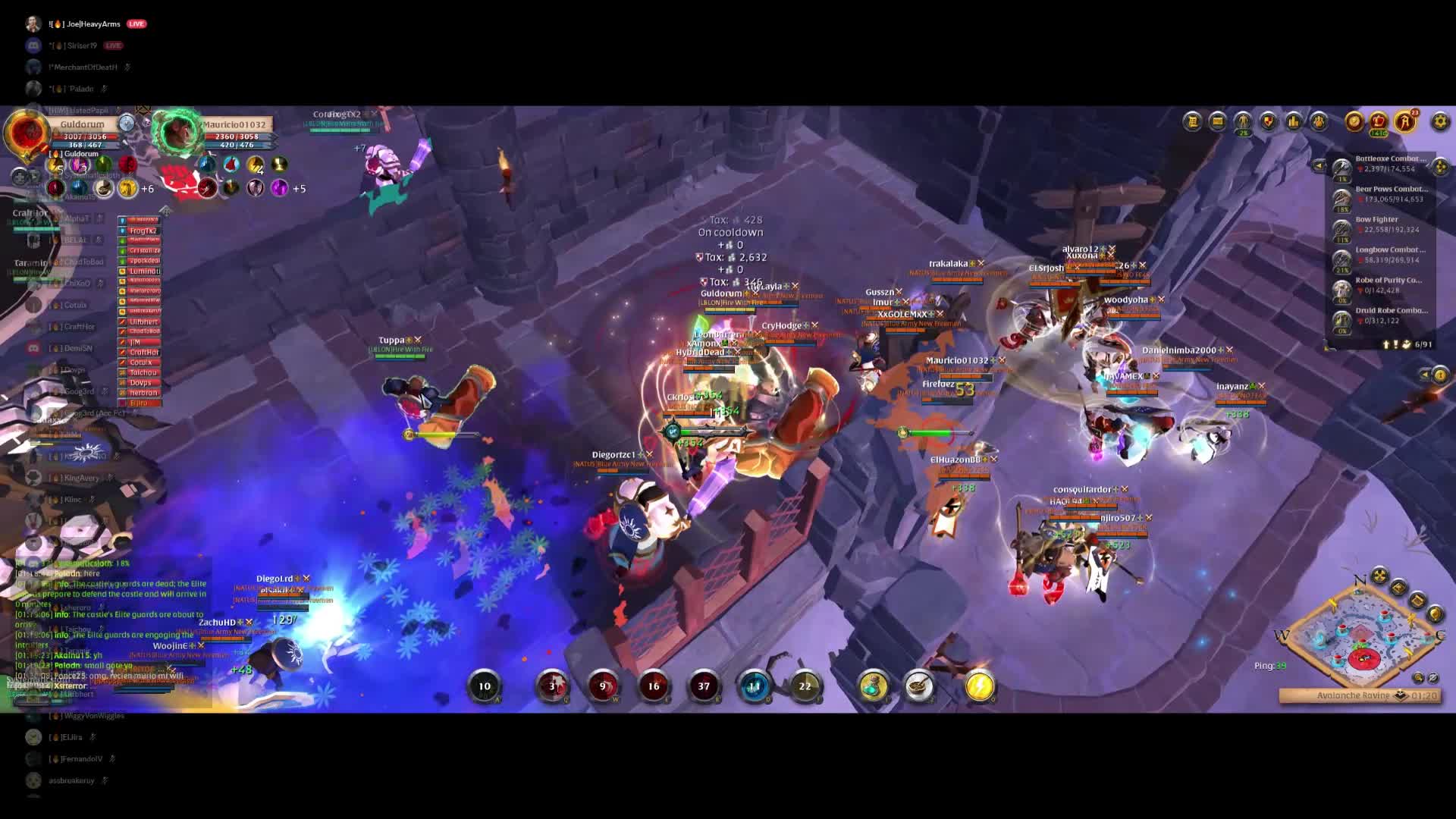 Castle Bomb Blue Army