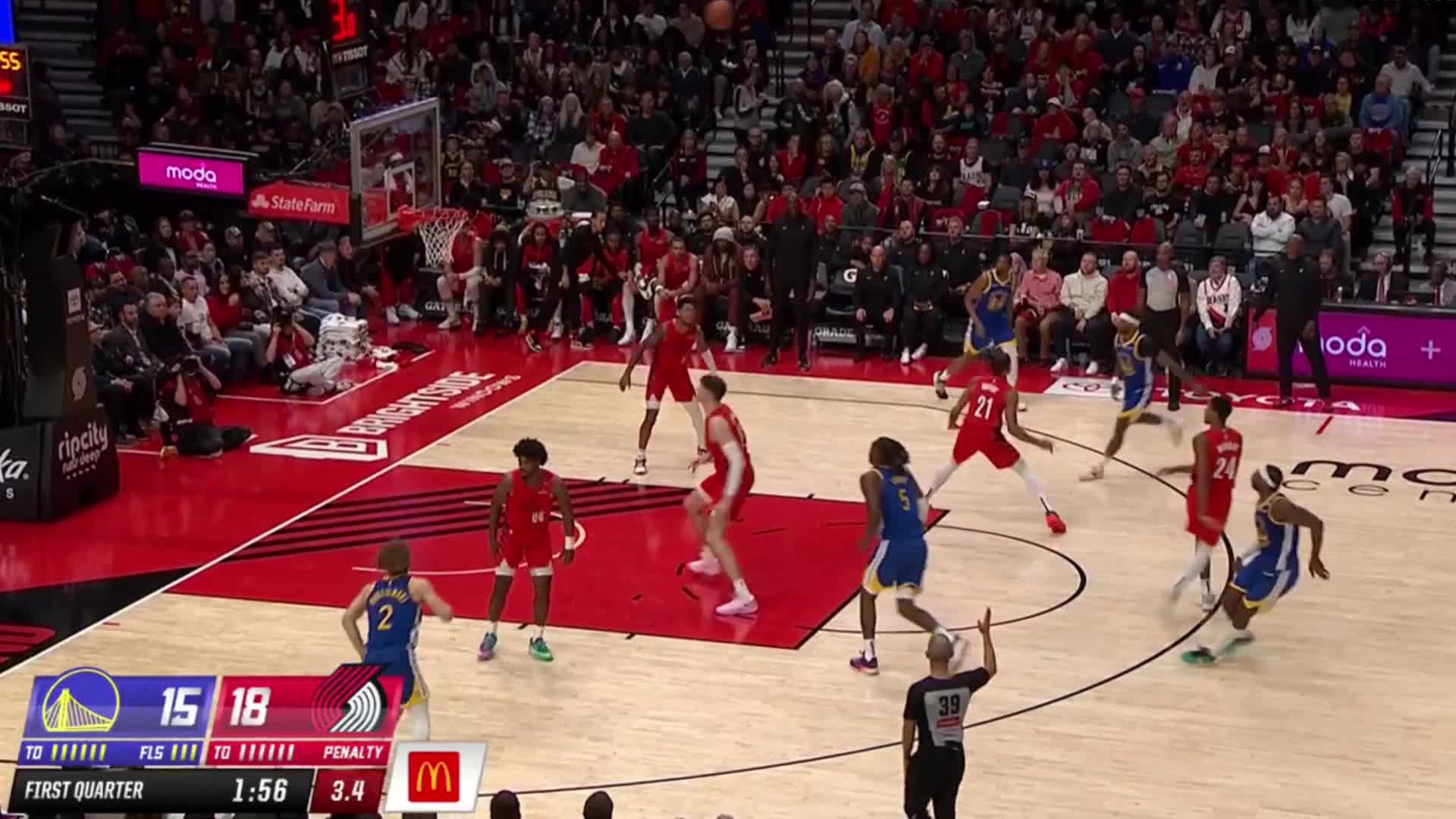 Watch How the Warriors are keeping Buddy Hield on the floor | Streamable