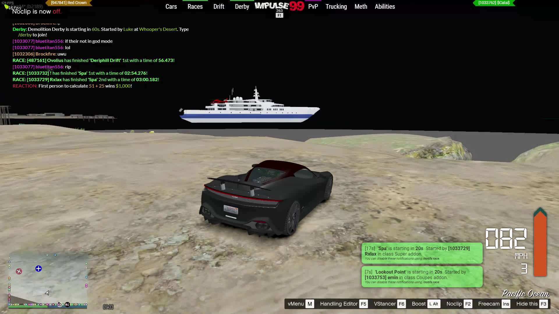 FiveM - Impulse99 _ Freeroam _ Minigames _ Race _ Trucking _ DM _ Drift ...