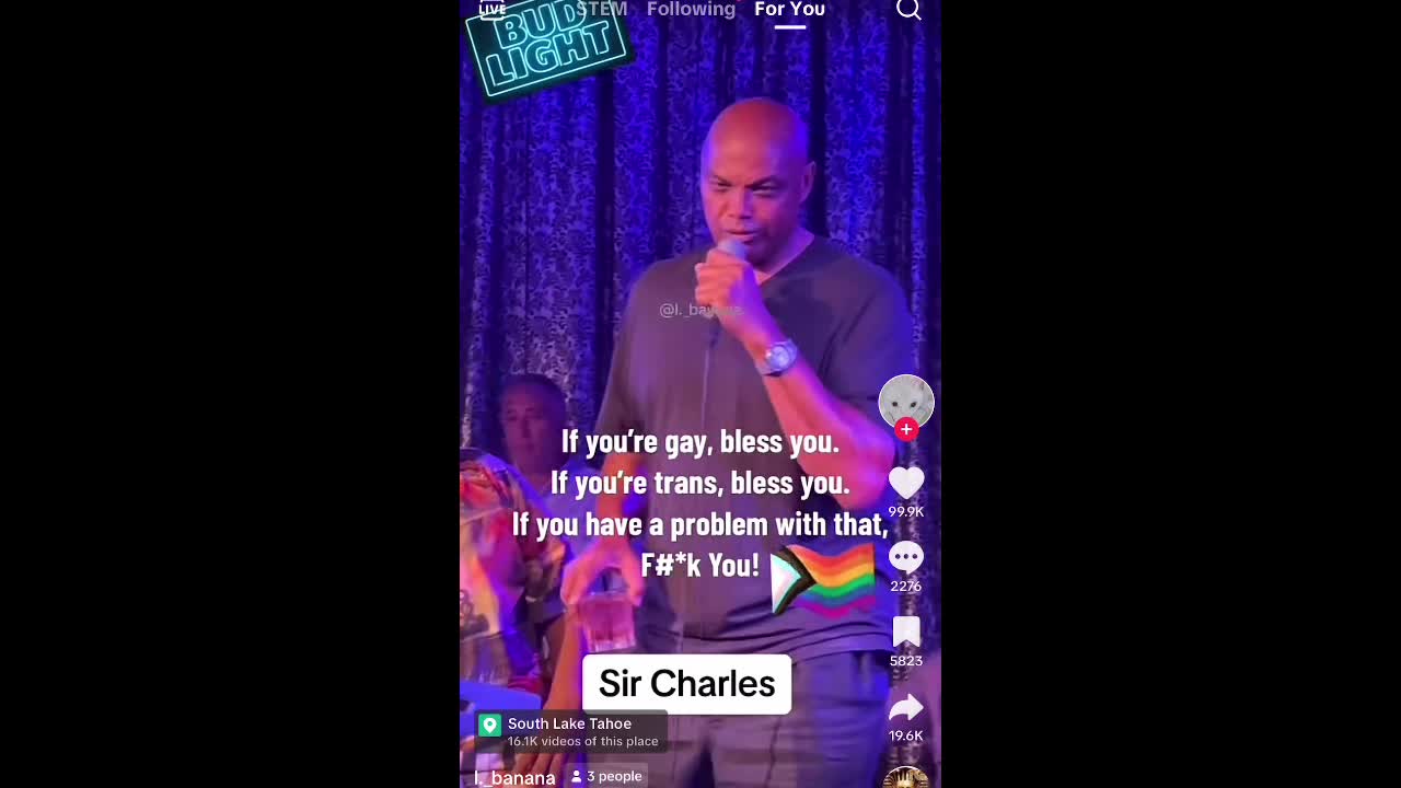 Chuck says Trans Rights