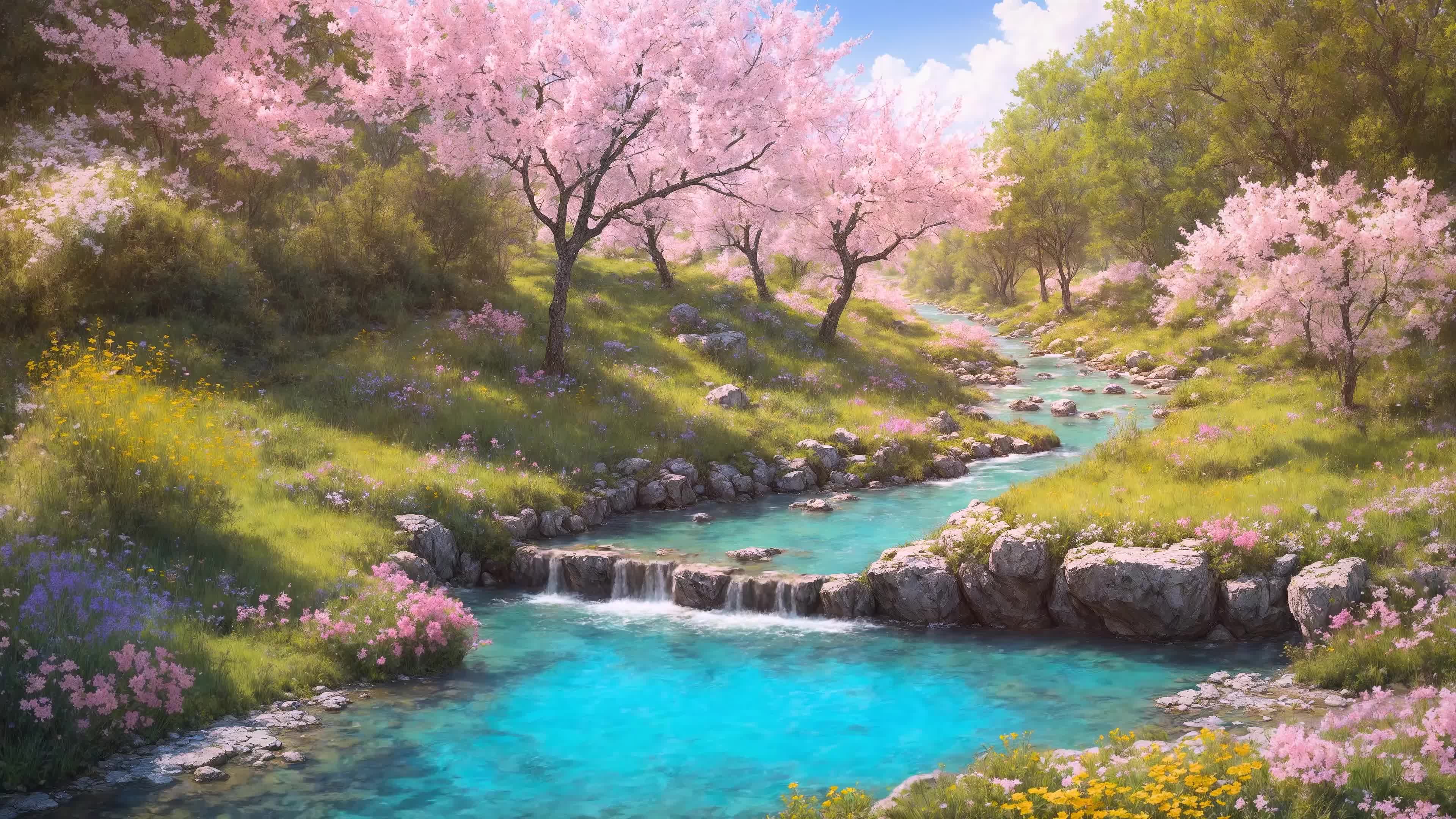 Watch Sakura Ambience - Live Wallpaper | Streamable