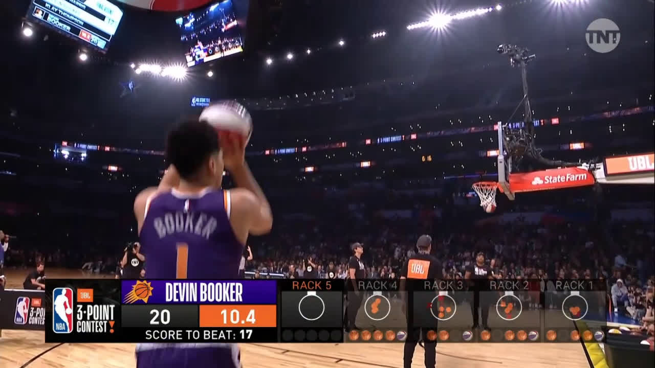 3 Point Contest Finals - Devin Booker