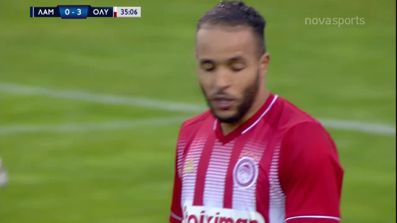 El Arabi goal vs Lamia