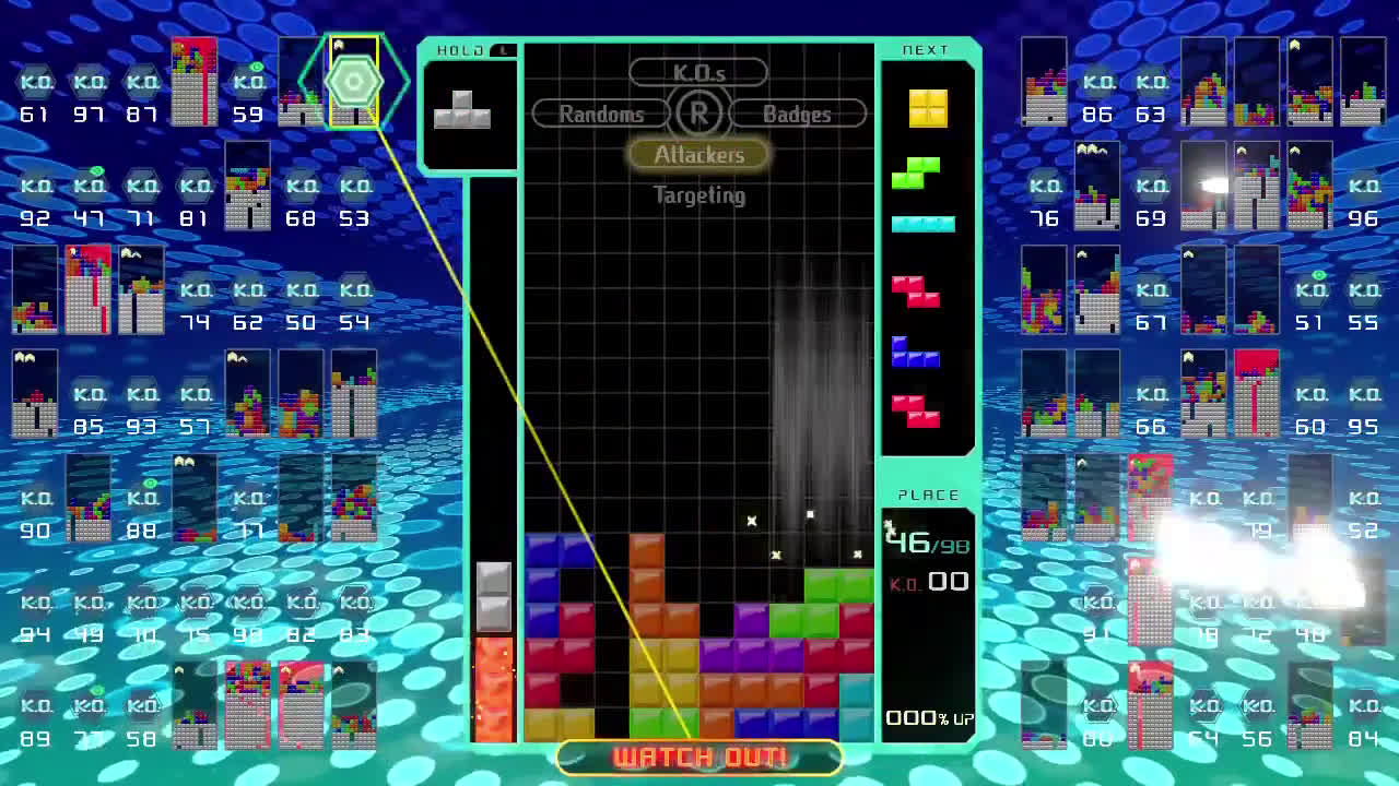 Tetris into B2B Double T-spin Triple