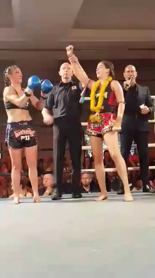 FIGHT RESULT: Alma Juniku vs. Yolanda Schmidt - (AGGRESSION 8) - /r/WMMA