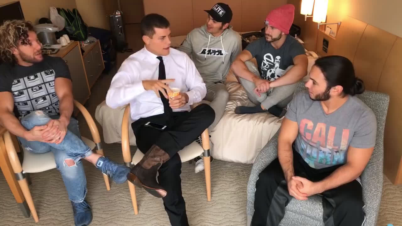 YOUNG BUCKS, KENNY OMEGA, CODY RHODES and ADAM COLE LIVE Qu0026A