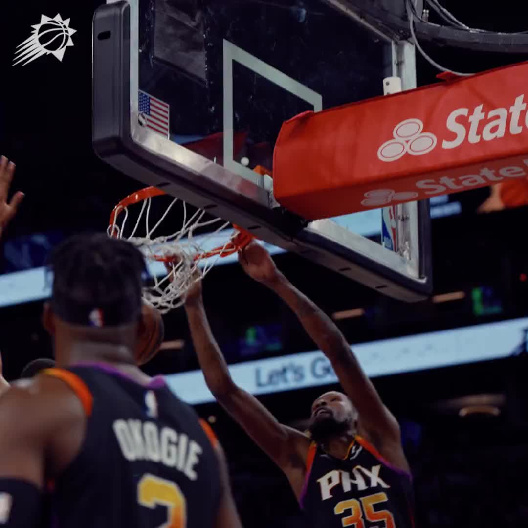 Kevin Durant dunks over Victor Wembanyama! [Alternate Angle]