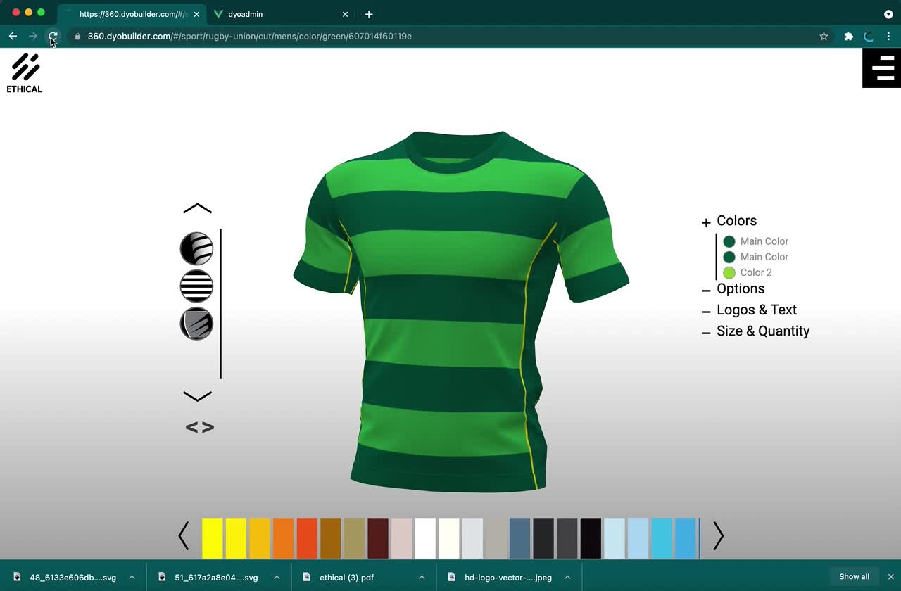 How To Upload New Designs Kitbuilder