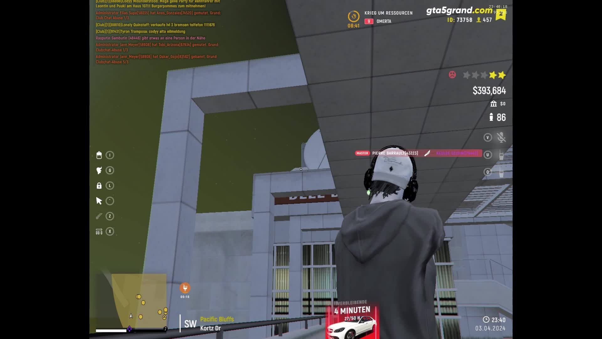 Approved - POV Anfrage 40er ID 73758 | Grand Role Play | Forum