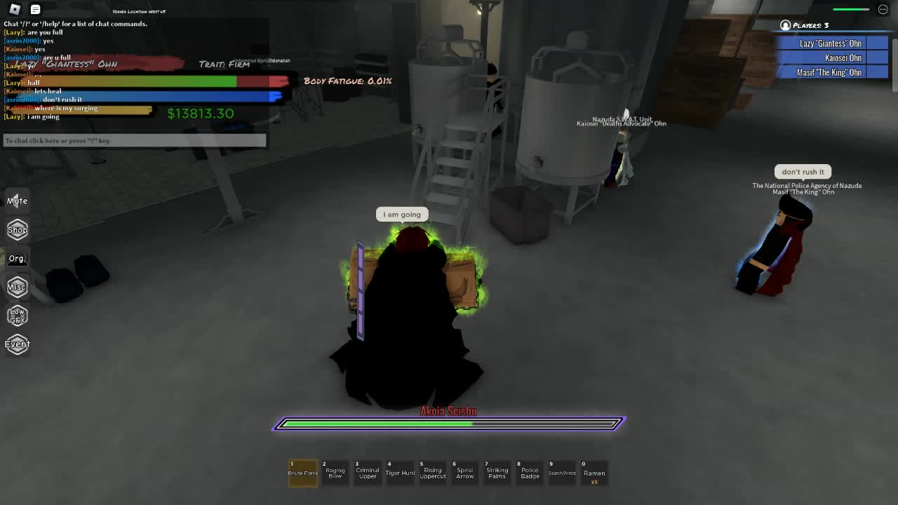 Fighting The Boss