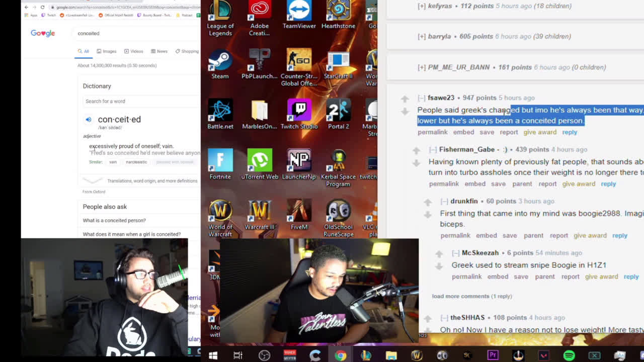 what does conceited mean