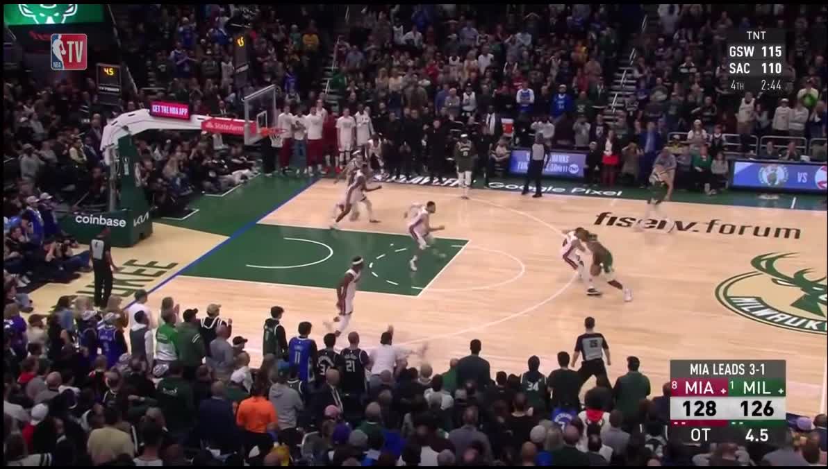 Bucks final possession