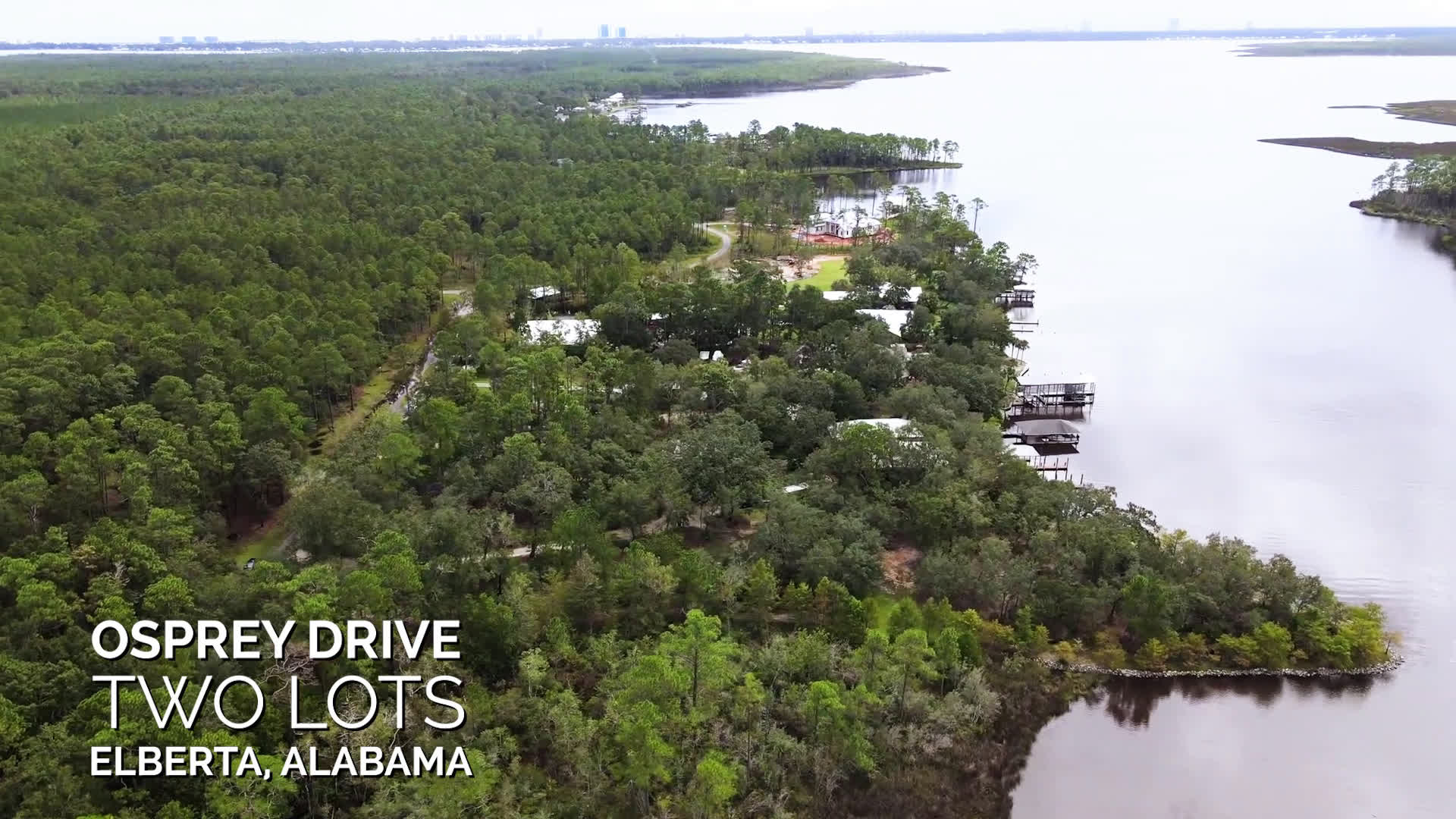 Two Lots Osprey Drive Elberta, Alabama