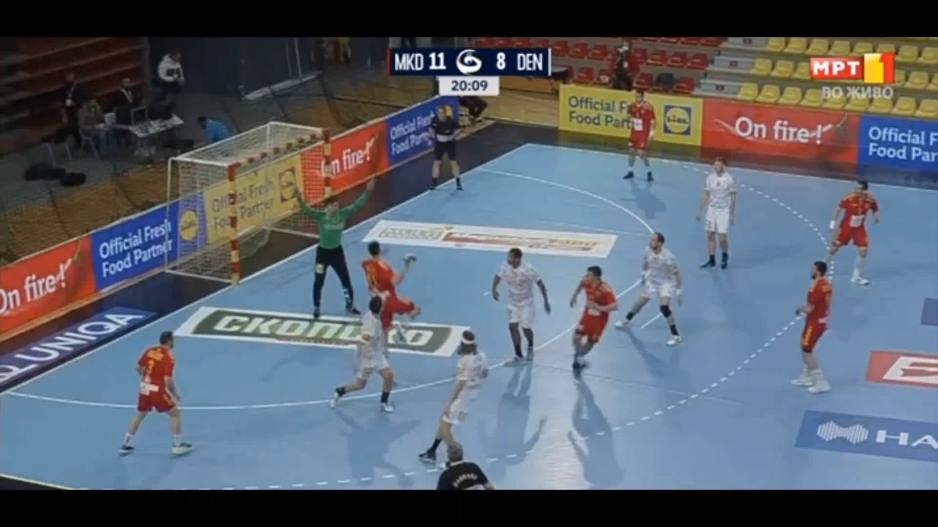 Filip Taleski all goals vs Denmark