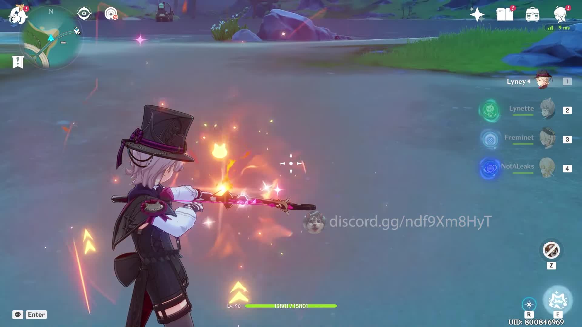 Lyney NEW 5 Stars Character Gameplay Genshin Impact