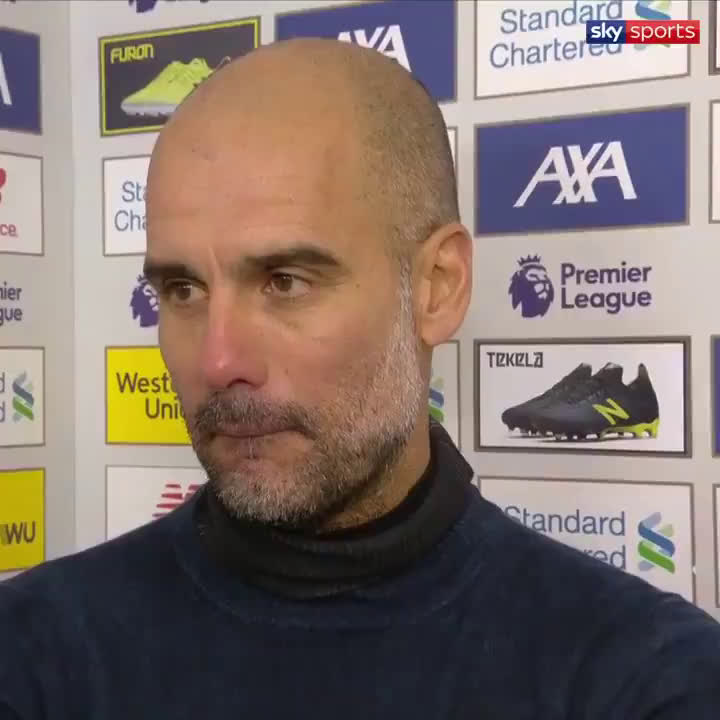 Guardiola's interview