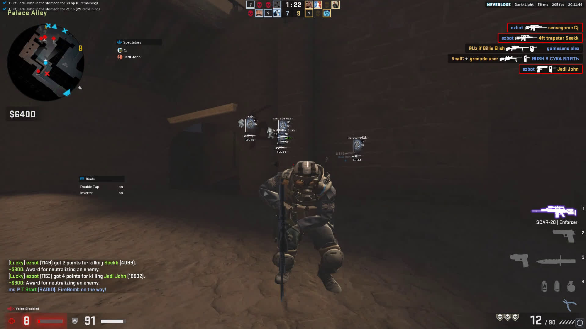 [ROGUE.LUA] 6k - FAST DOUBLETAP