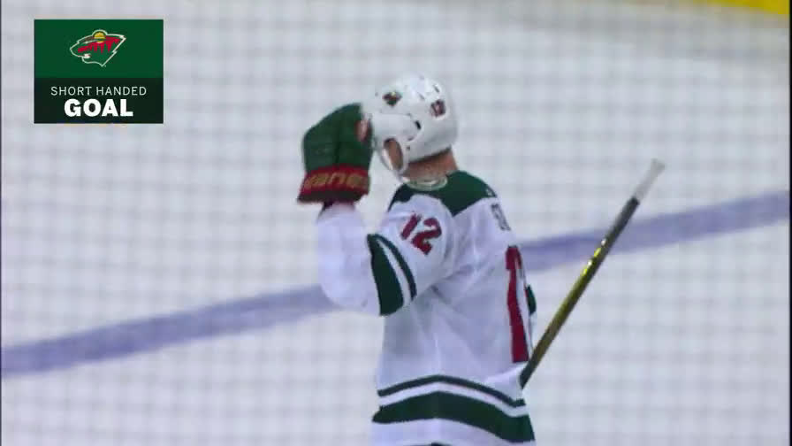 Staal's shorthanded goal