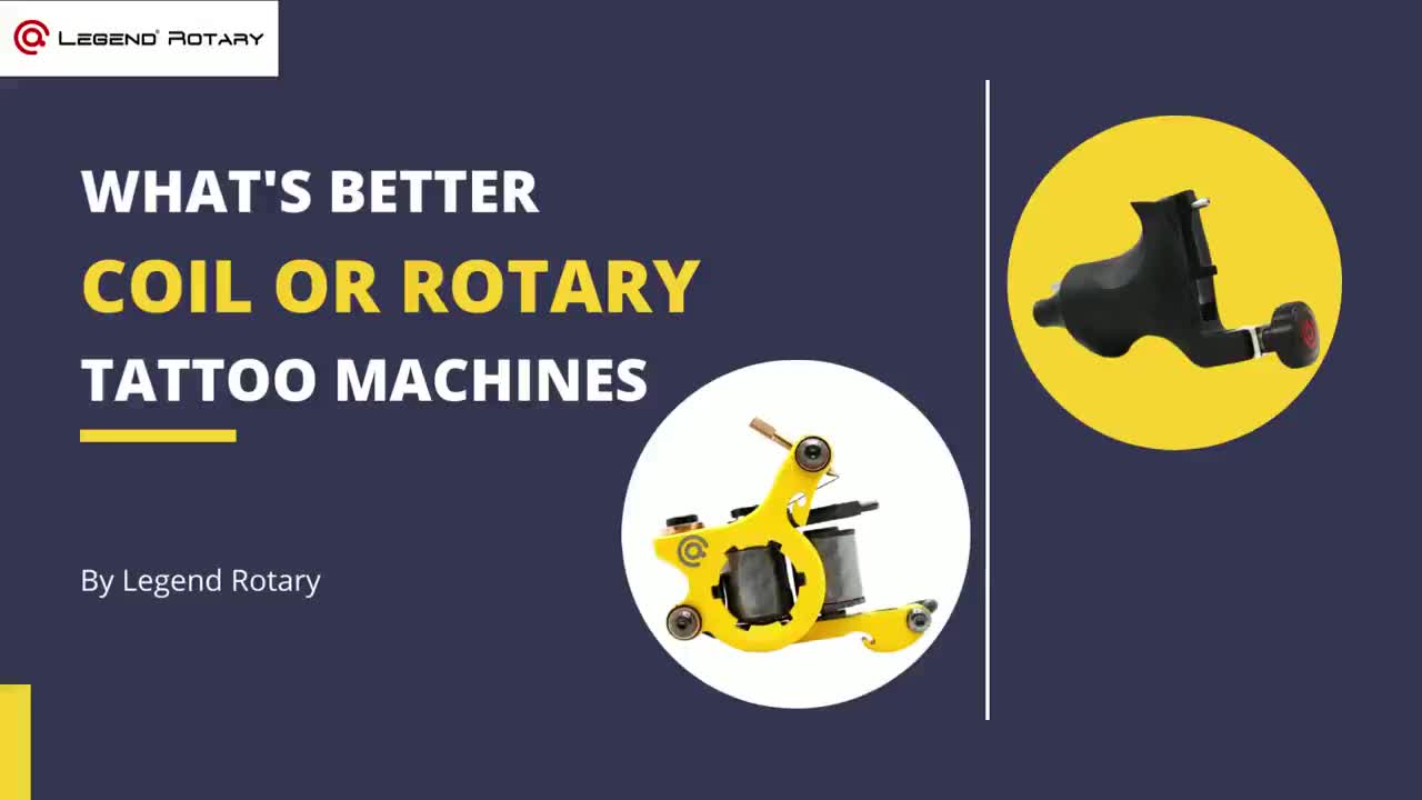 What's Better Coil or Rotary Tattoo Machines
