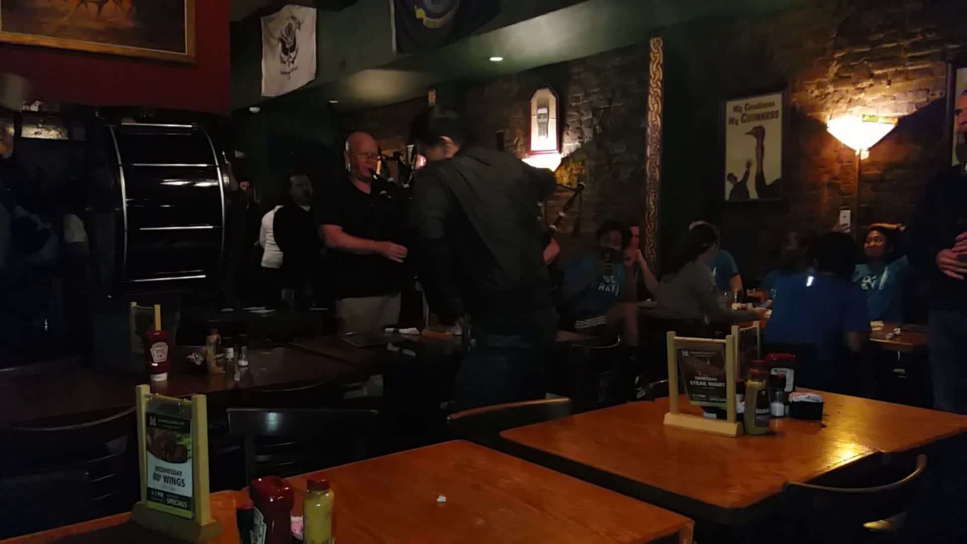 Traditional Chinese Bagpipe Dance?