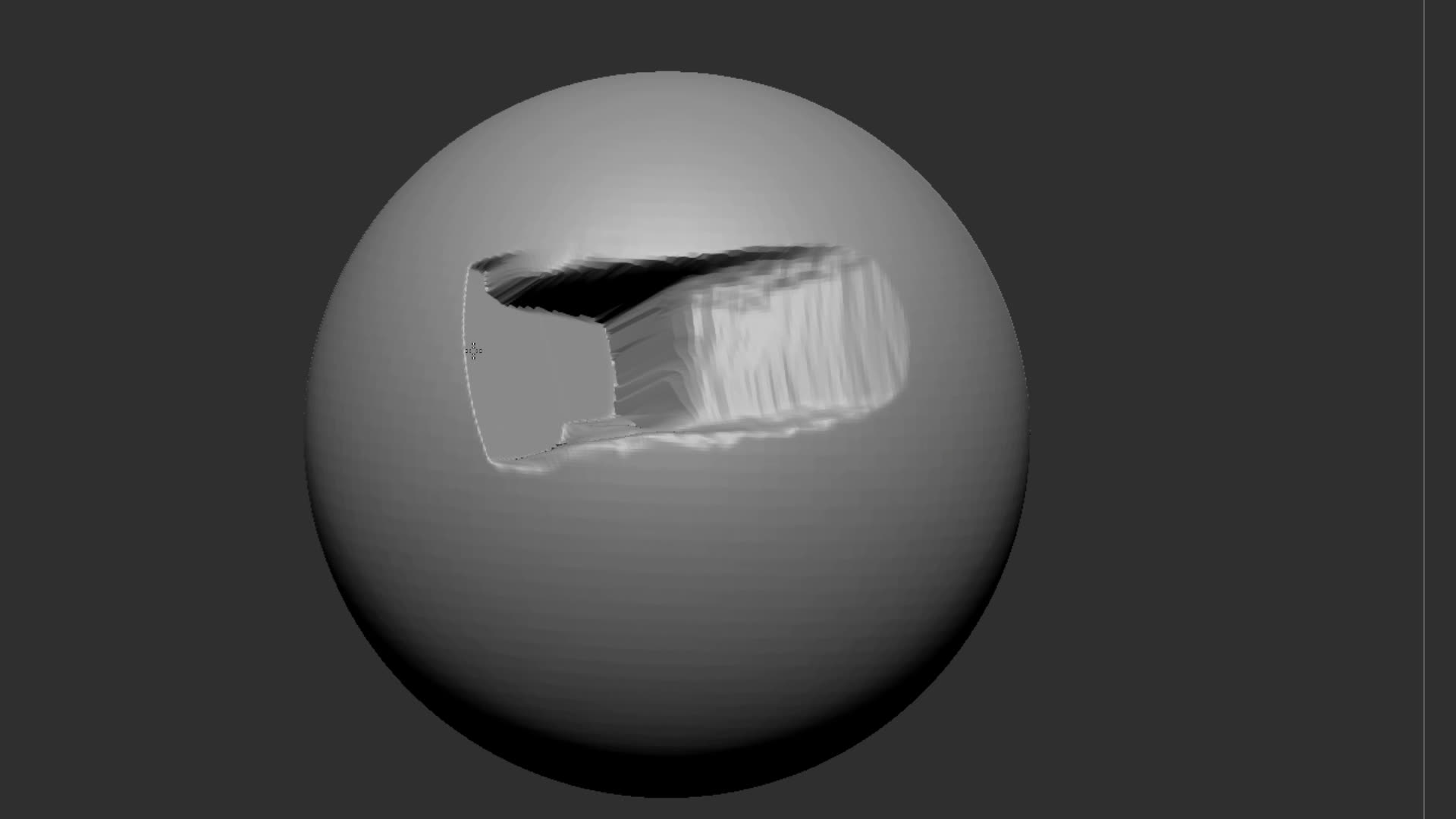 Trim smooth border, zbrush