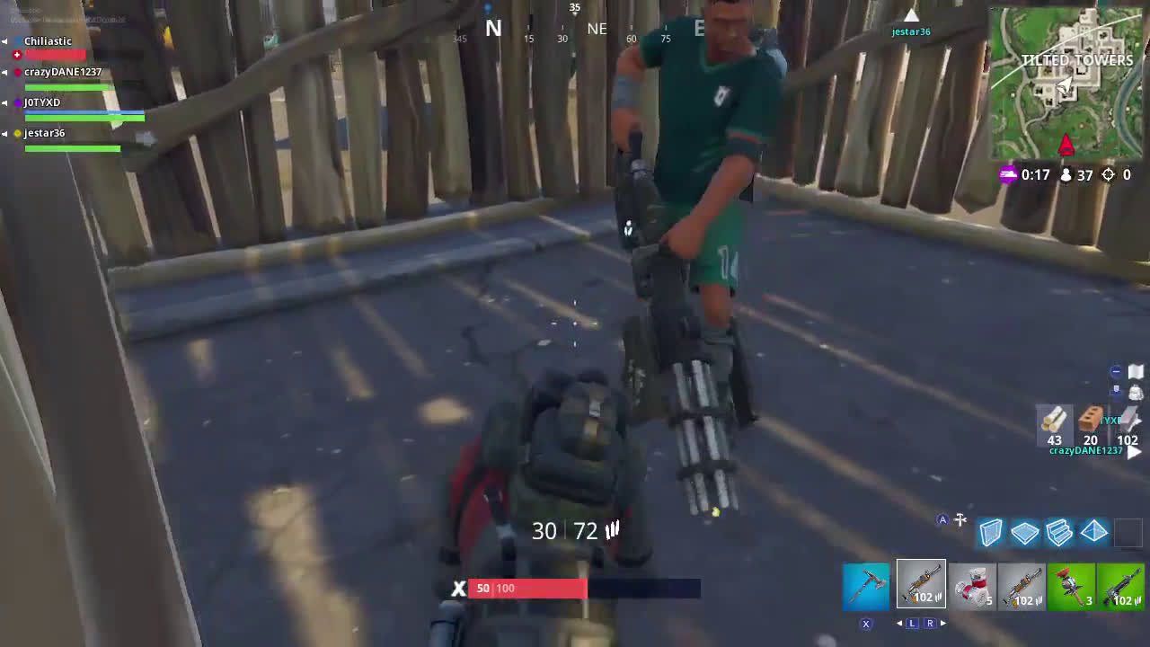 Possibly the best way I've been killed in Fortnite so far