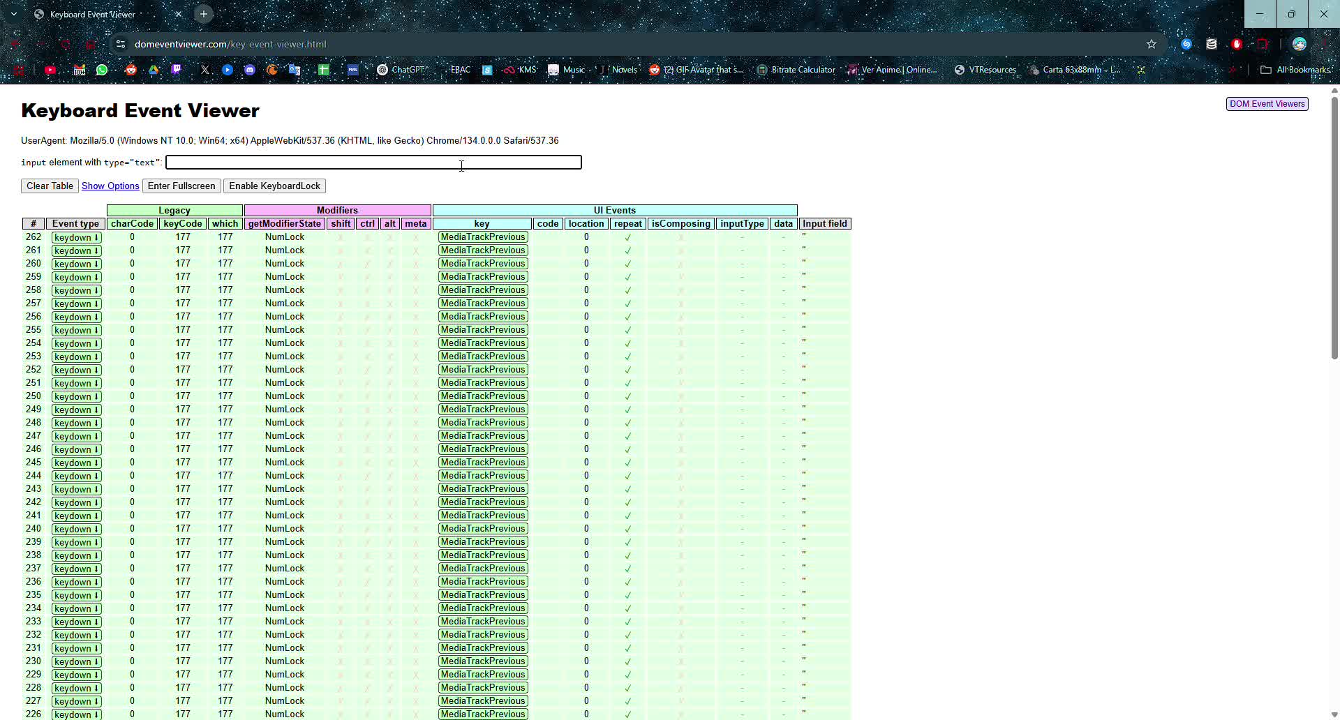 Watch Keyboard Event Viewer - Google Chrome 2025-03-23 21-28-06 | Streamable