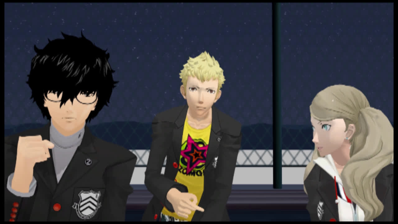 P5 DANCING ALL NIGHT INTRO SCENE LEAKED