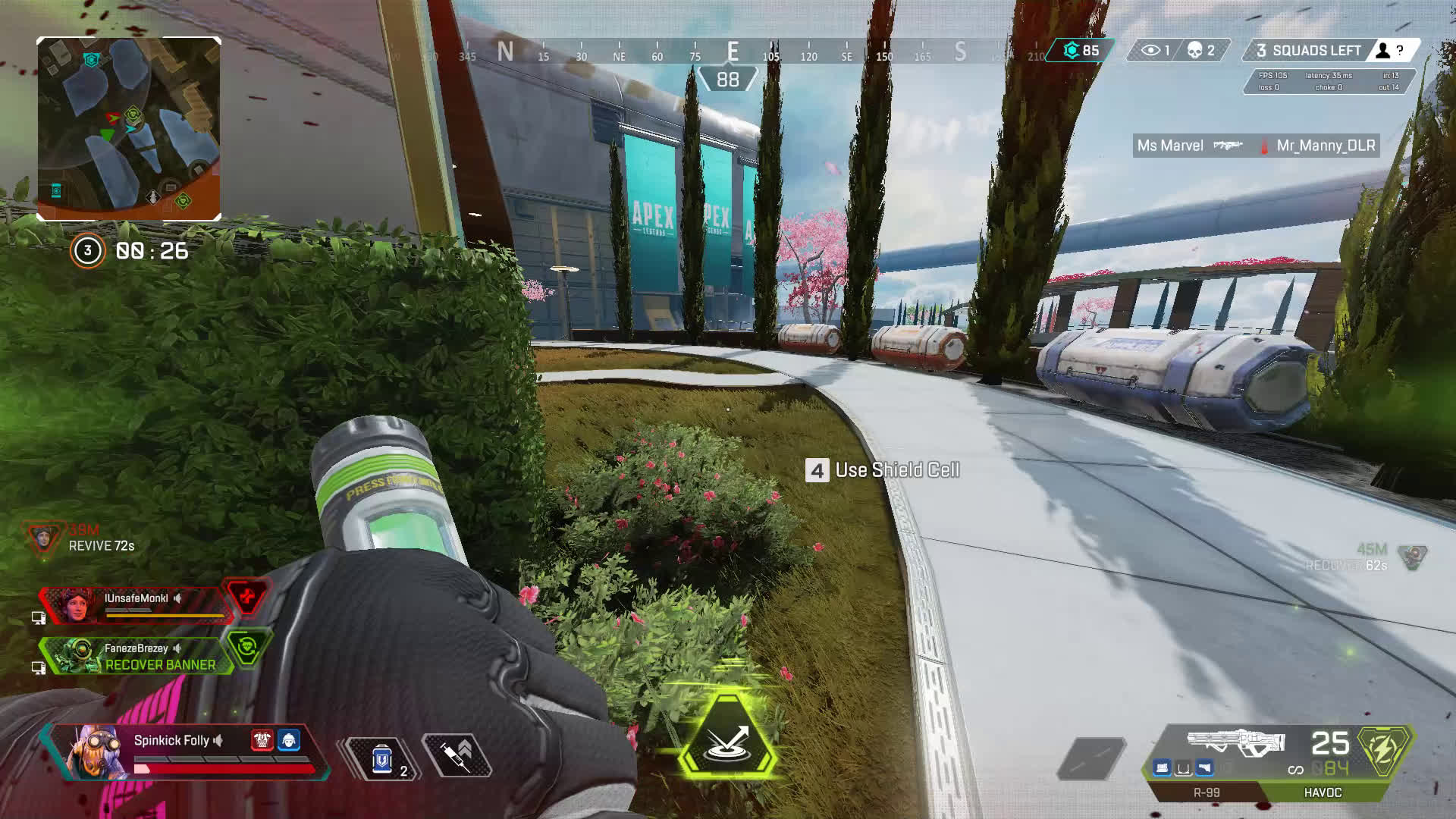 Octane Self Revive Short