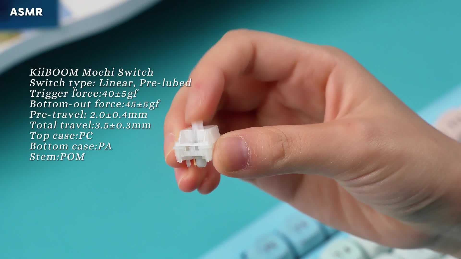 Watch KiiBOOM Phantom 81 Lite Mint Blue _ Unboxing | Streamable