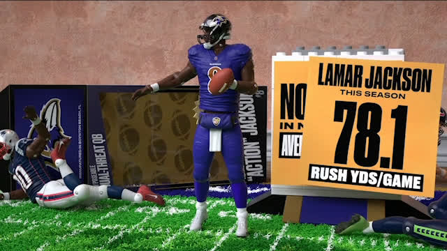 Action Lamar Jackson
