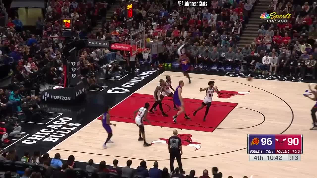 Kevin Durant spacing 3s first 3 games