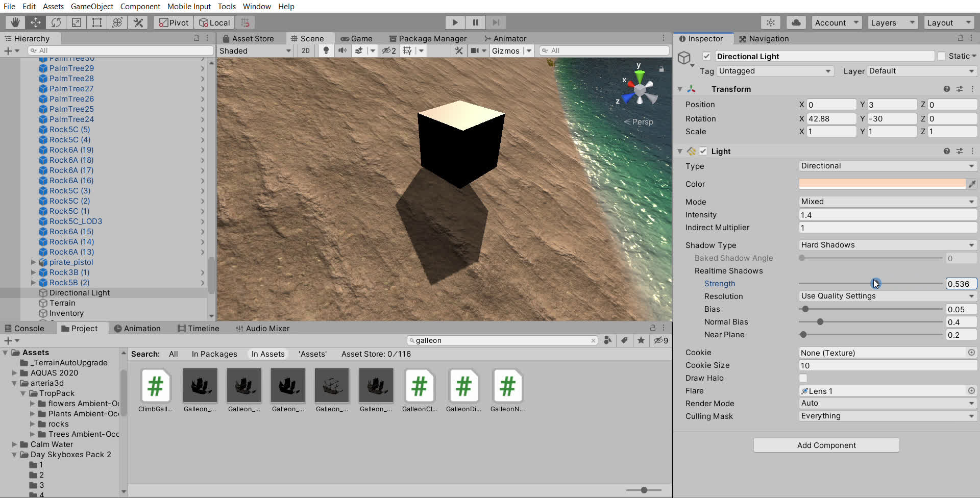 Pirate - Scene - PC, Mac & Linux Standalone - Unity 2020.1.0b2.3333 Personal [PREVIEW PACKAGES ...