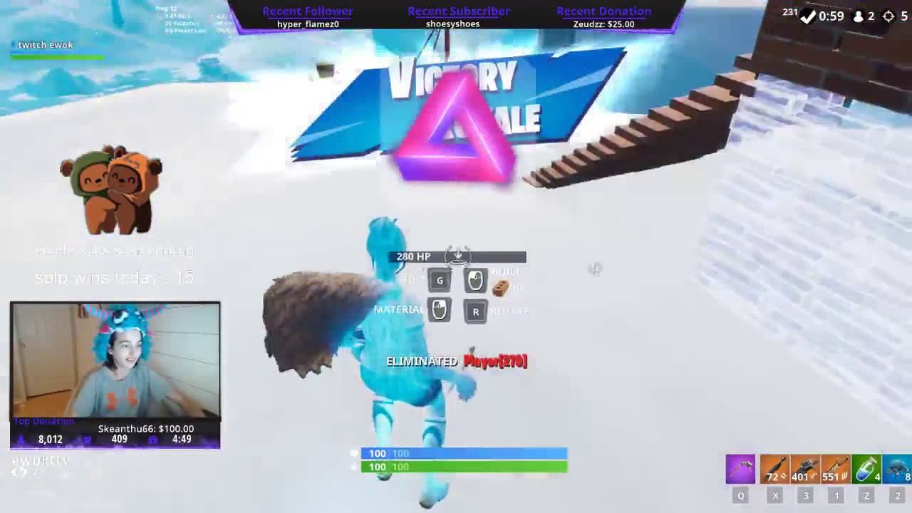 Deaf 13 year old girl's 16th's win of the day, Future pro gamer here ...