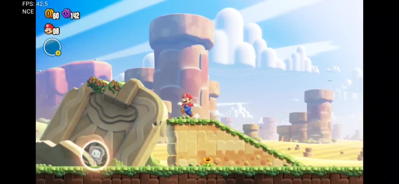 Watch Mario wonders - Recompressed video. Dips are due to capture ...