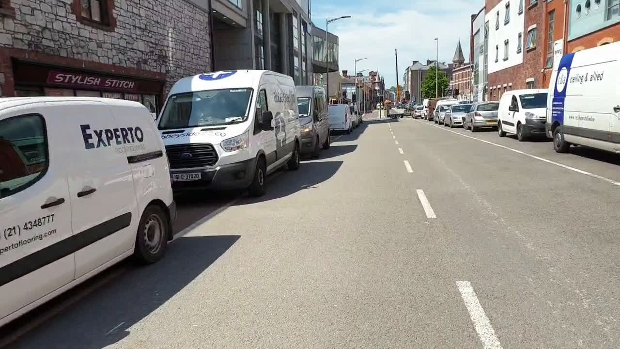 Alfred Street Cycle Lane, Cork City - 28/05/20