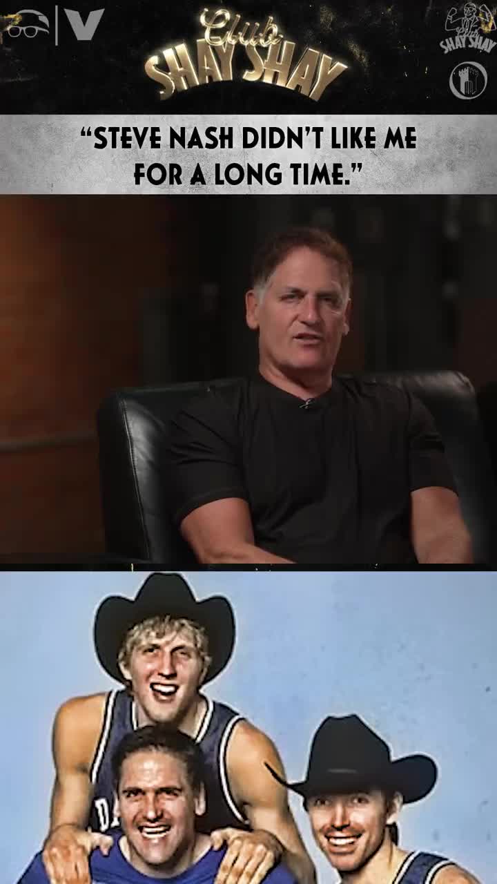 Watch ClutchPoints - "Even when we screwed up and let Steve Nash go, I've gotten to be friends ...