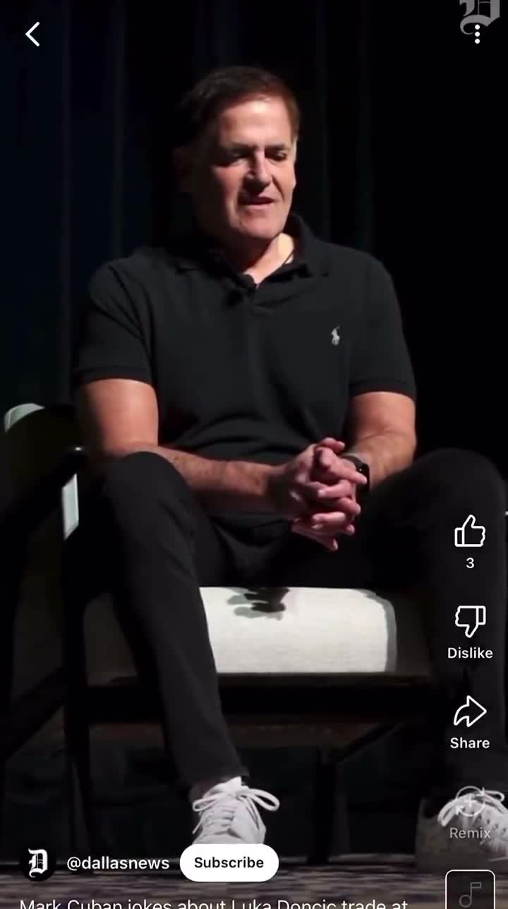 Watch Mark Cuban’s first time publicly talking about the | Streamable