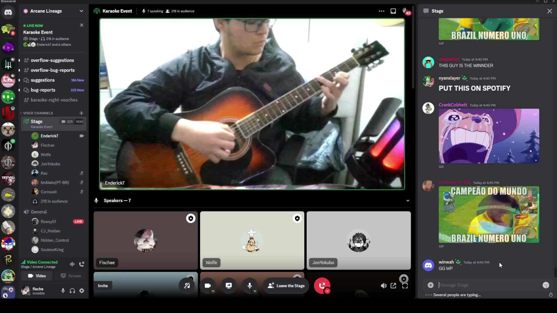 Watch AL KARAOKE #2 OG SONG @Enderick7 | Streamable