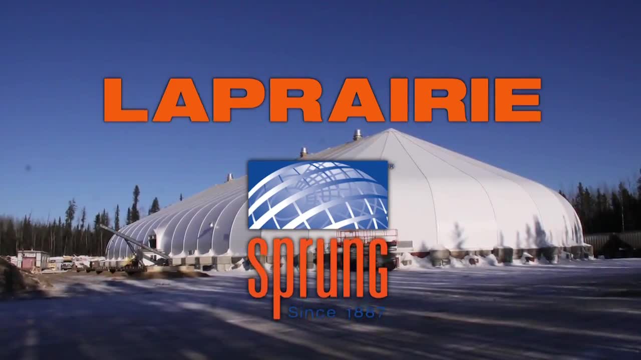 Sprung Structure 28,000 ton Frac-sand Storage Facility