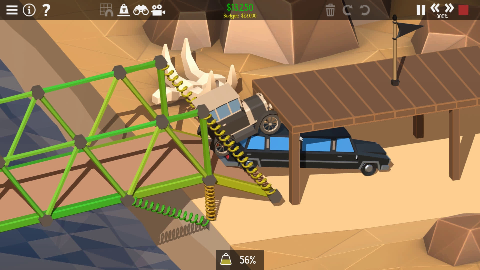 Poly Bridge 2 - 'Trap Door' [4-4]