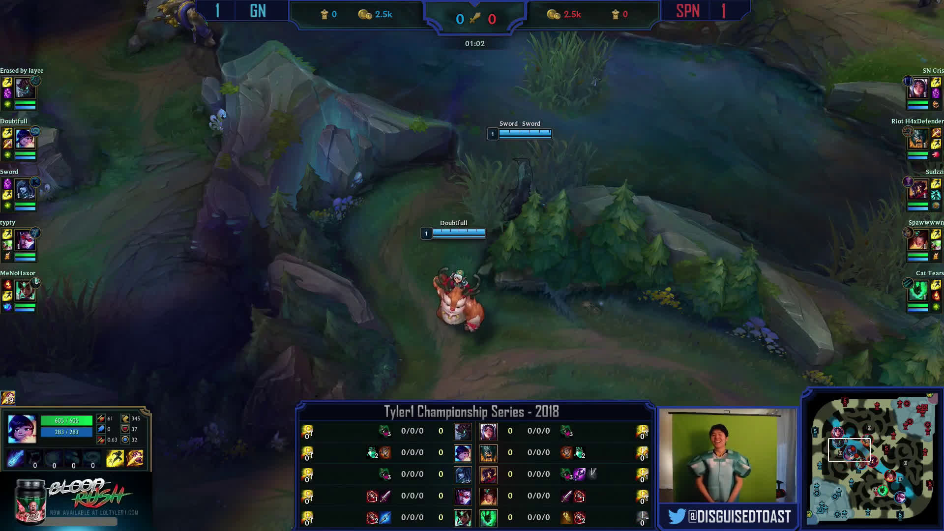 Toast Tries To Promote League Of Legends