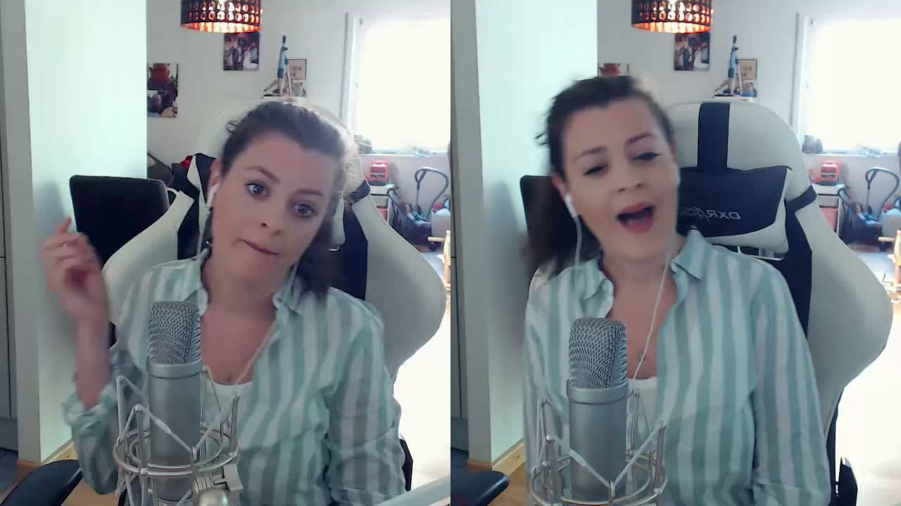 Michelstädterin Malibu#Laura #koogle singt aus #Berlin: Guten Morgen # ...