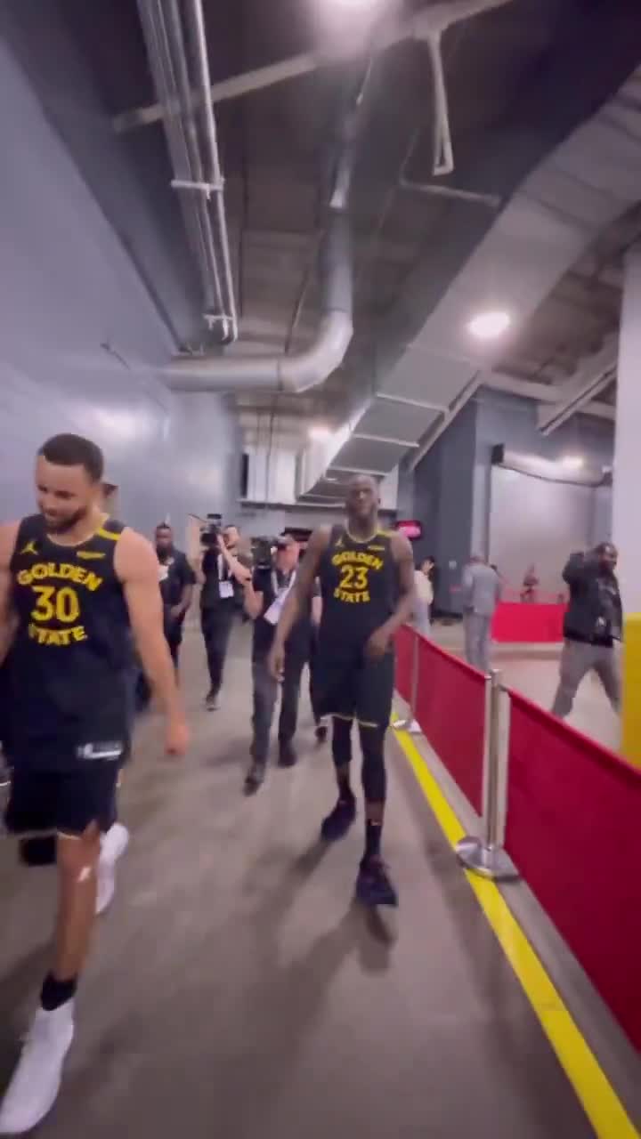 Watch NBA - THAT GAME 7 WIN FEELING 😮‍💨 Steph & Draymond celebrate ...