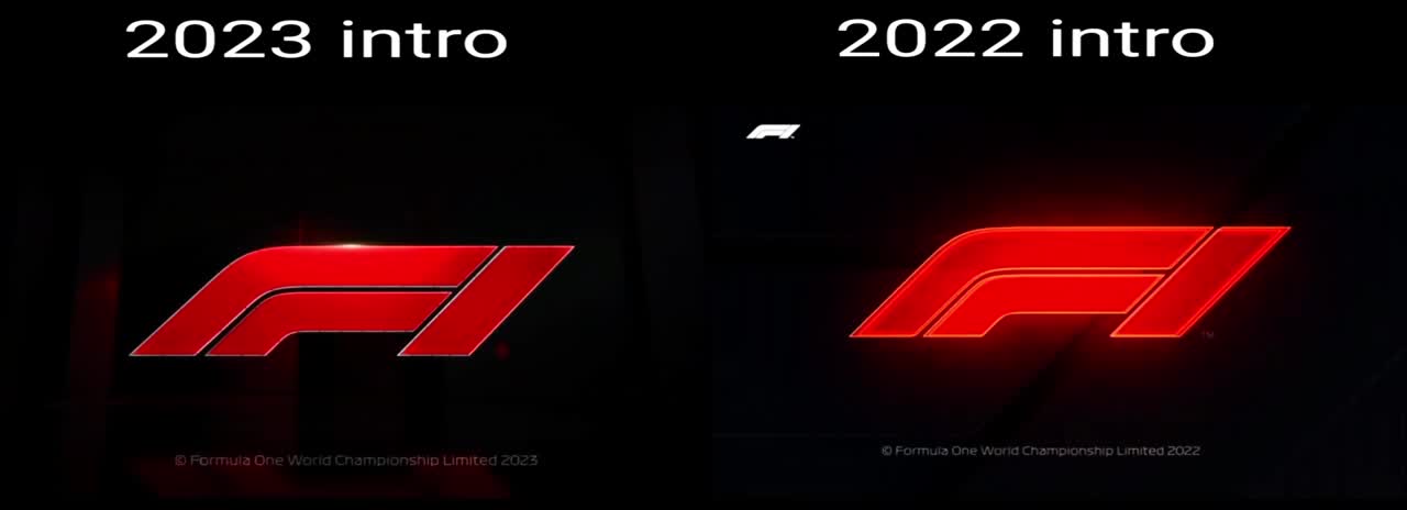 Watch F1 2023 intro vs F1 2022 intro | Streamable