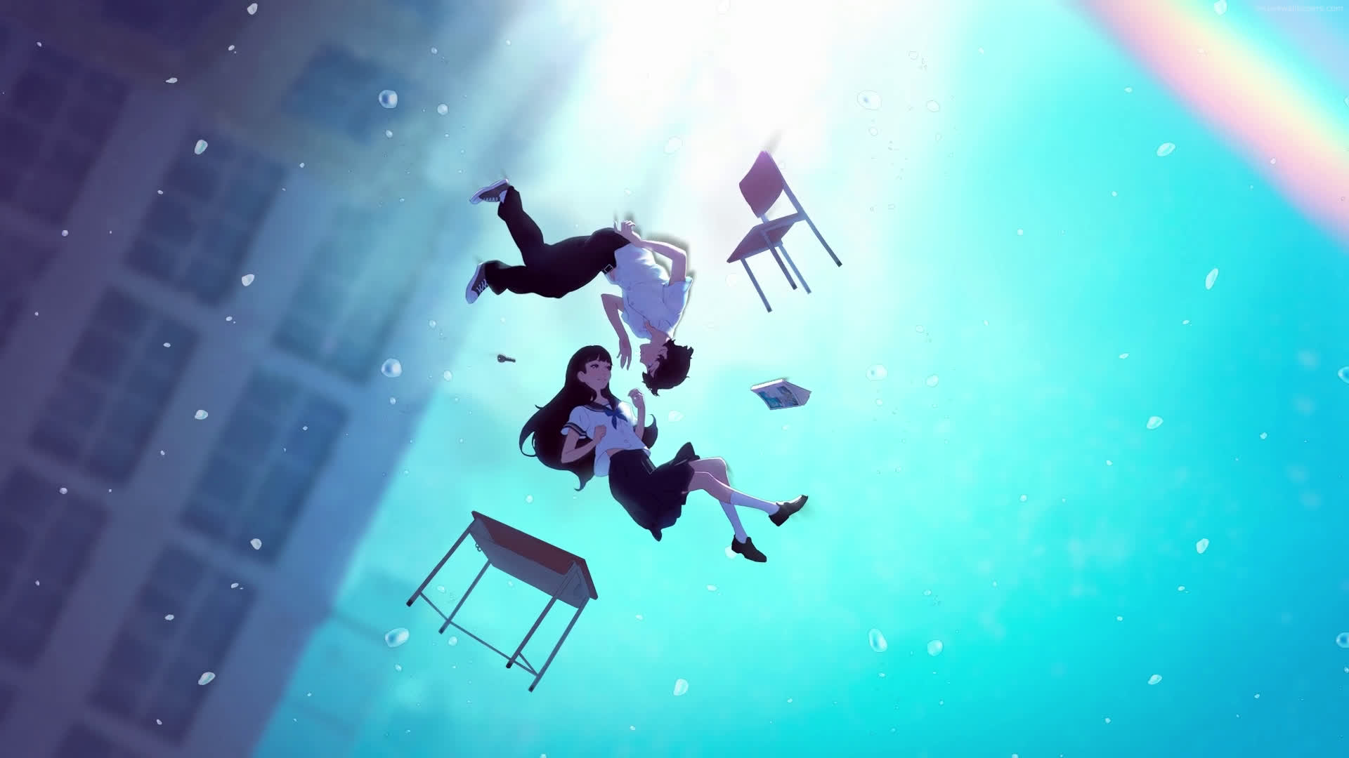 Anime Classmates Love Animated Wallpaper