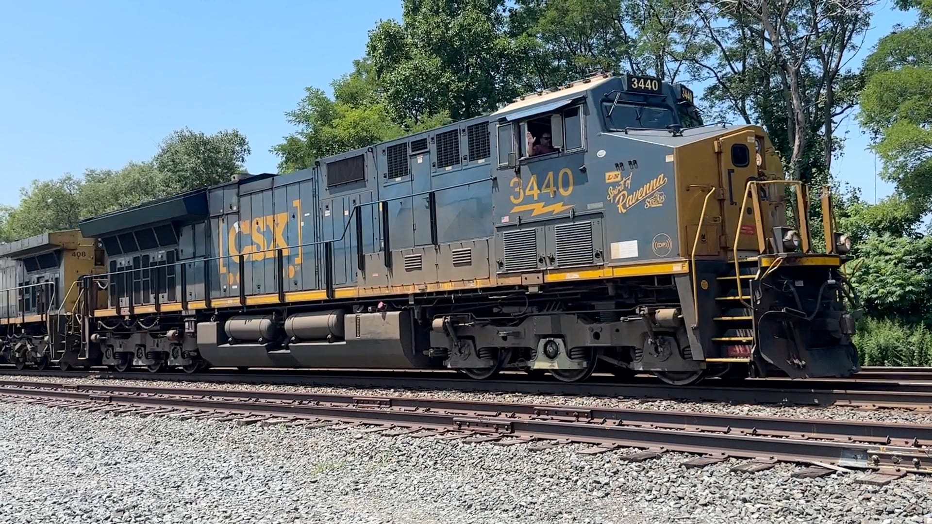 Watch HiDef: CSX M216 At North Gale Street!-(7/13/2024!) | Streamable