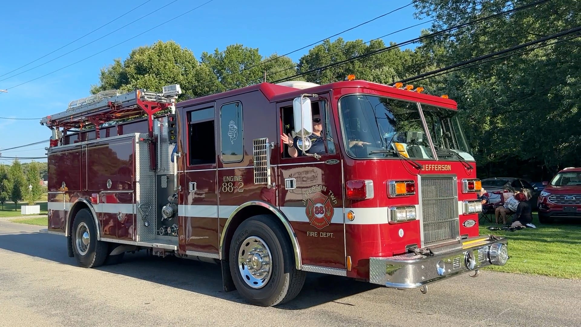Watch HiDef: Jefferson Township Fire Department's Engine 88-2 At The ...