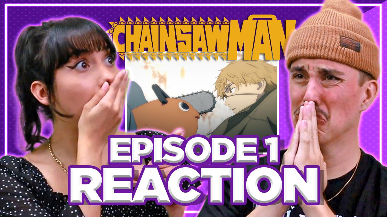 Watch Chainsaw Man Episode 1 Reaction UNCUT! | Streamable