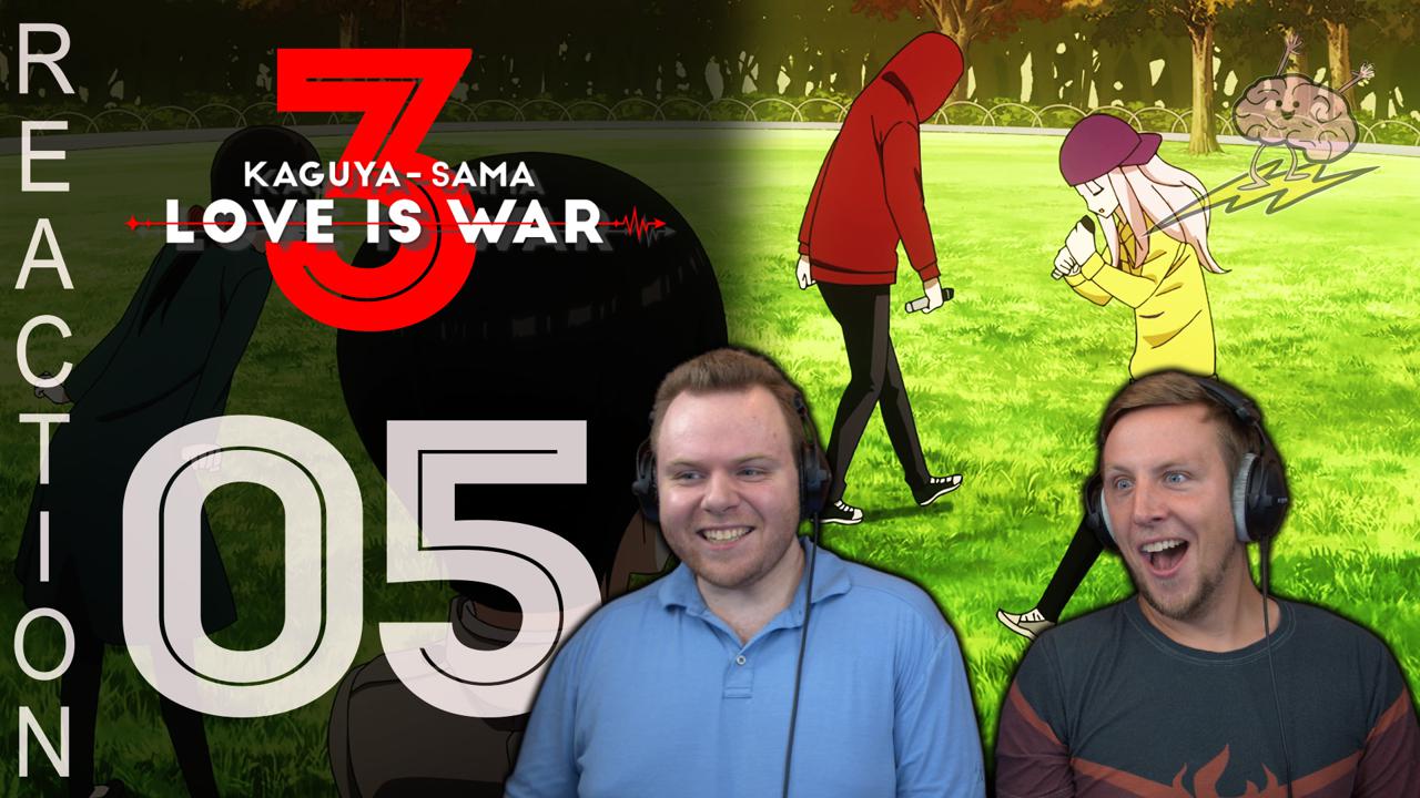 Watch SOS Bros React - Kaguya: Love is War Season 3 Episode 5 | Streamable